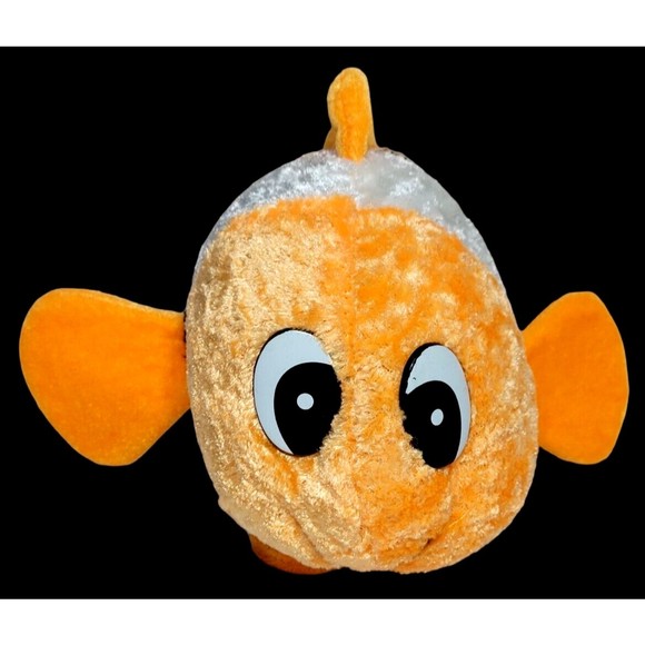 Calplush | Toys | Calplush Clown Fish Plush Velour Stuffed Animal Toy ...